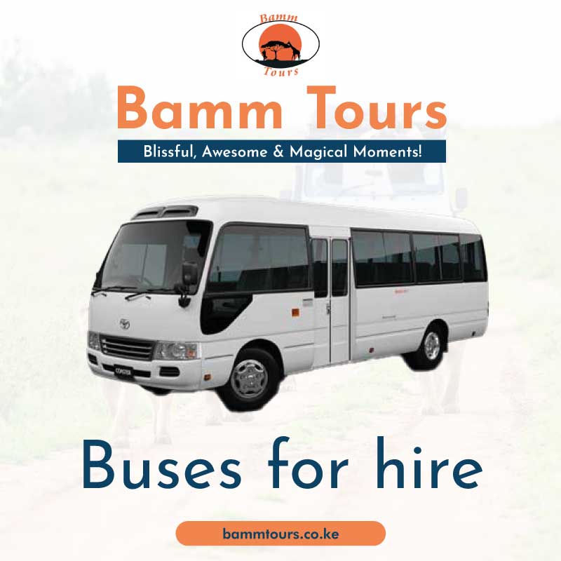 Best Buses For Hire in Kenya | Bamm Tours | Call 0712 004 003