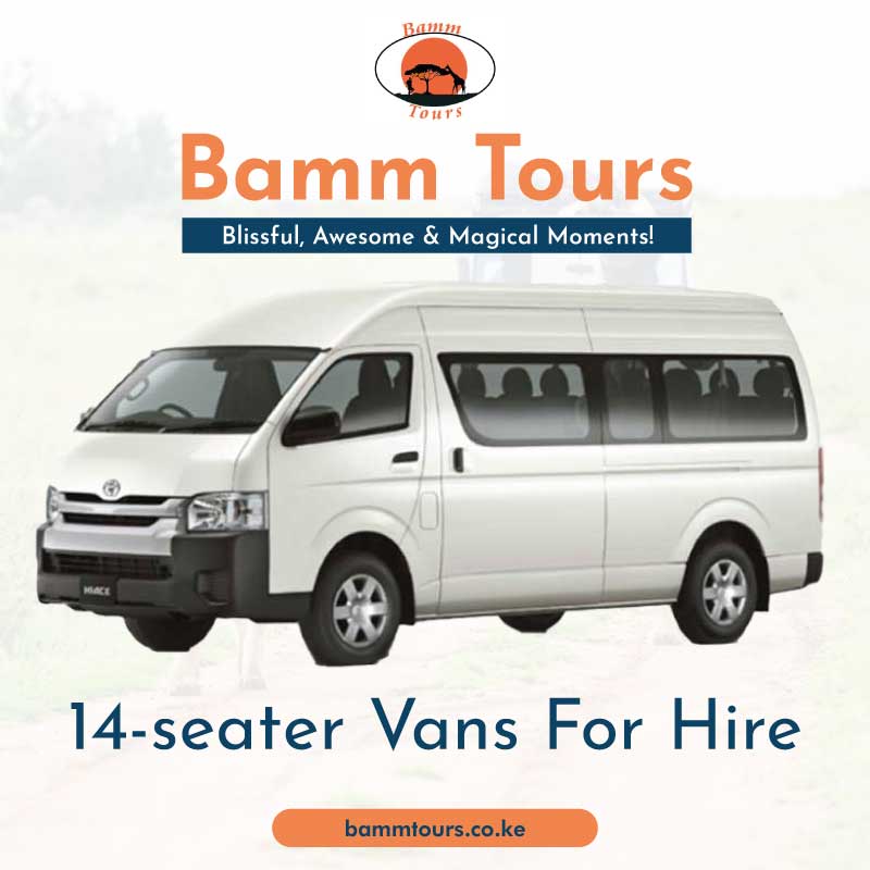 14 Seater Matatu Van For Hire | Call +254 712 004 003