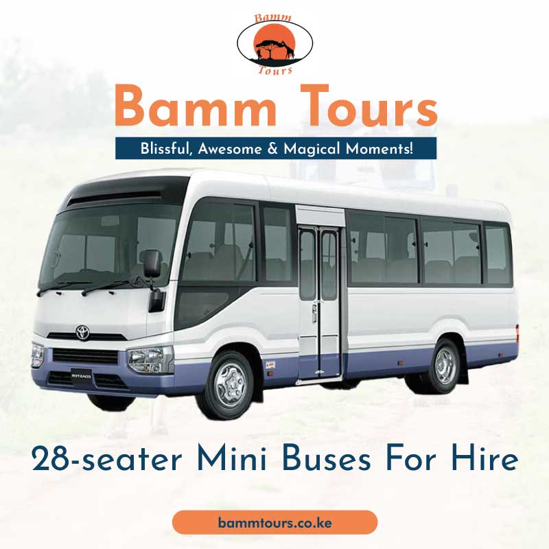 28 Seater Buses For Hire in Kenya | Call +254 712 004 003