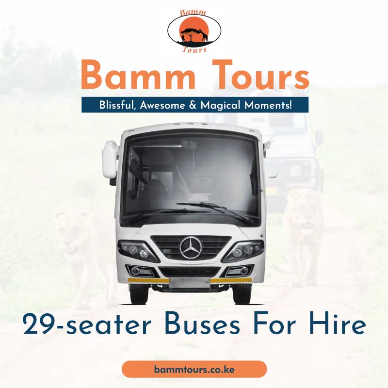 29 Seater Buses For Hire in Kenya | Call +254 712 004 003
