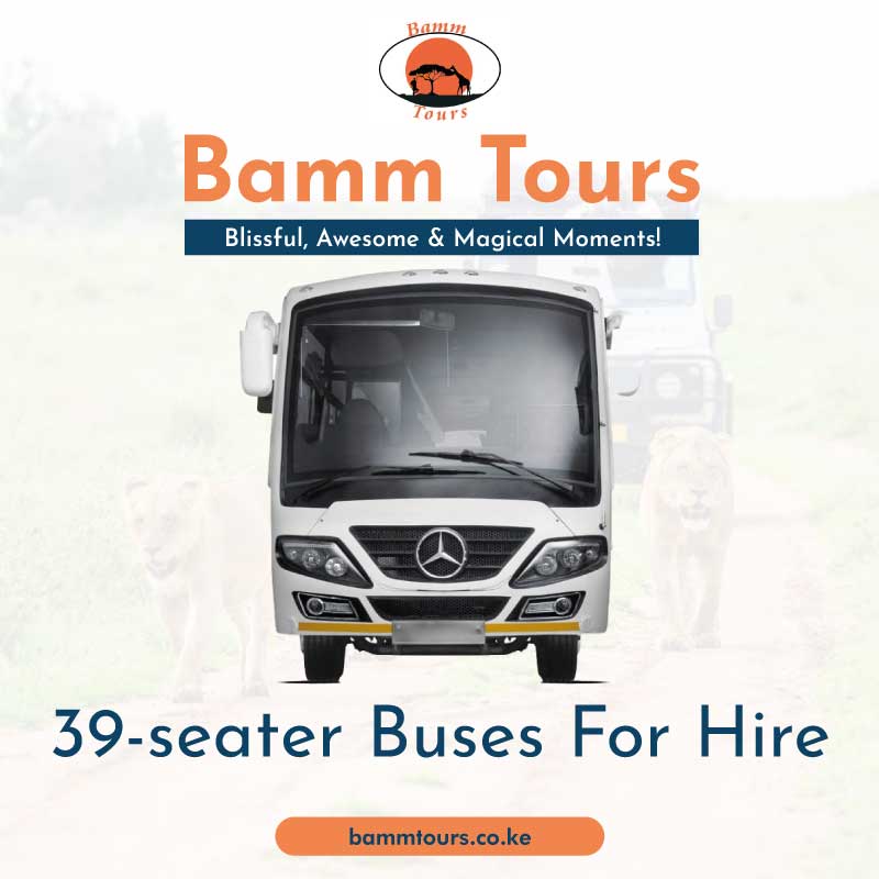 39 Seater Buses For Hire in Kenya | Call +254 712 004 003