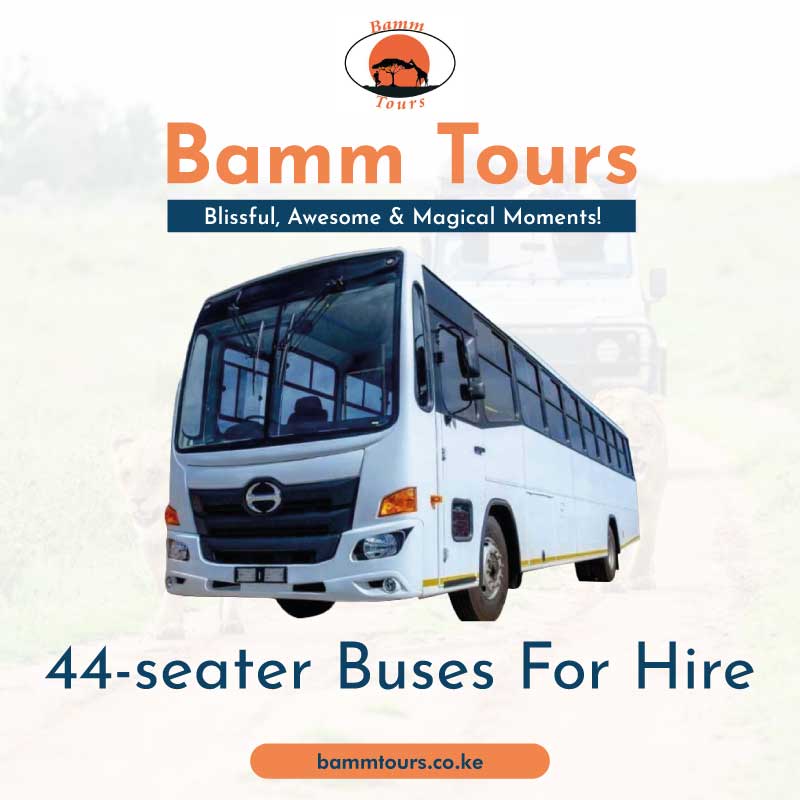 44 Seater Buses For Hire in Kenya | Call +254 712 004 003