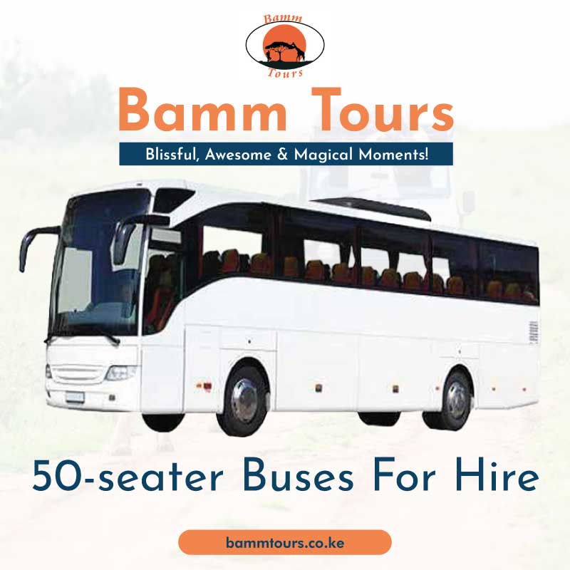 50 Seater Buses For Hire in Kenya | Call +254 712 004 003