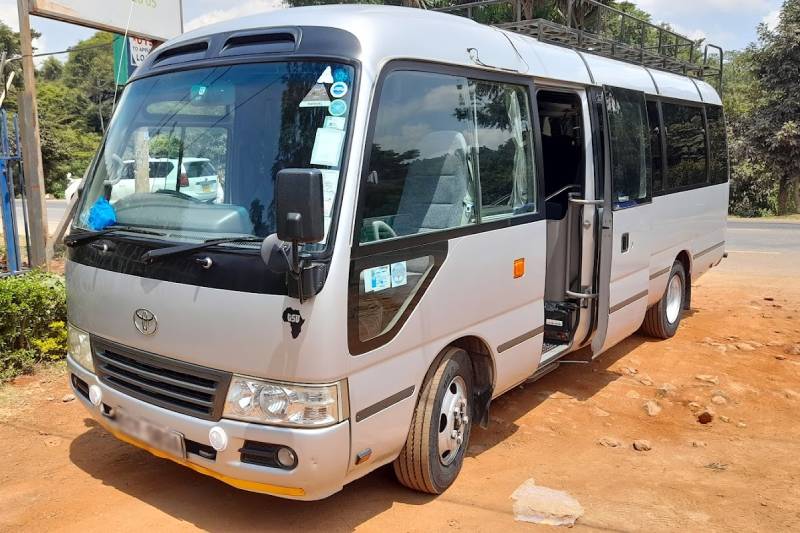 The Best Toyota Coaster Bus for Hire In Nairobi Kenya - 0712004003