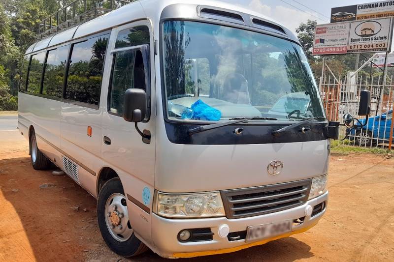 The Best Toyota Coaster Bus for Hire In Nairobi Kenya - 0712004003