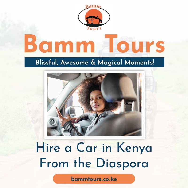 Hire a Car in Kenya From the Diaspora - Bamm Tours & Safaris - Call ...